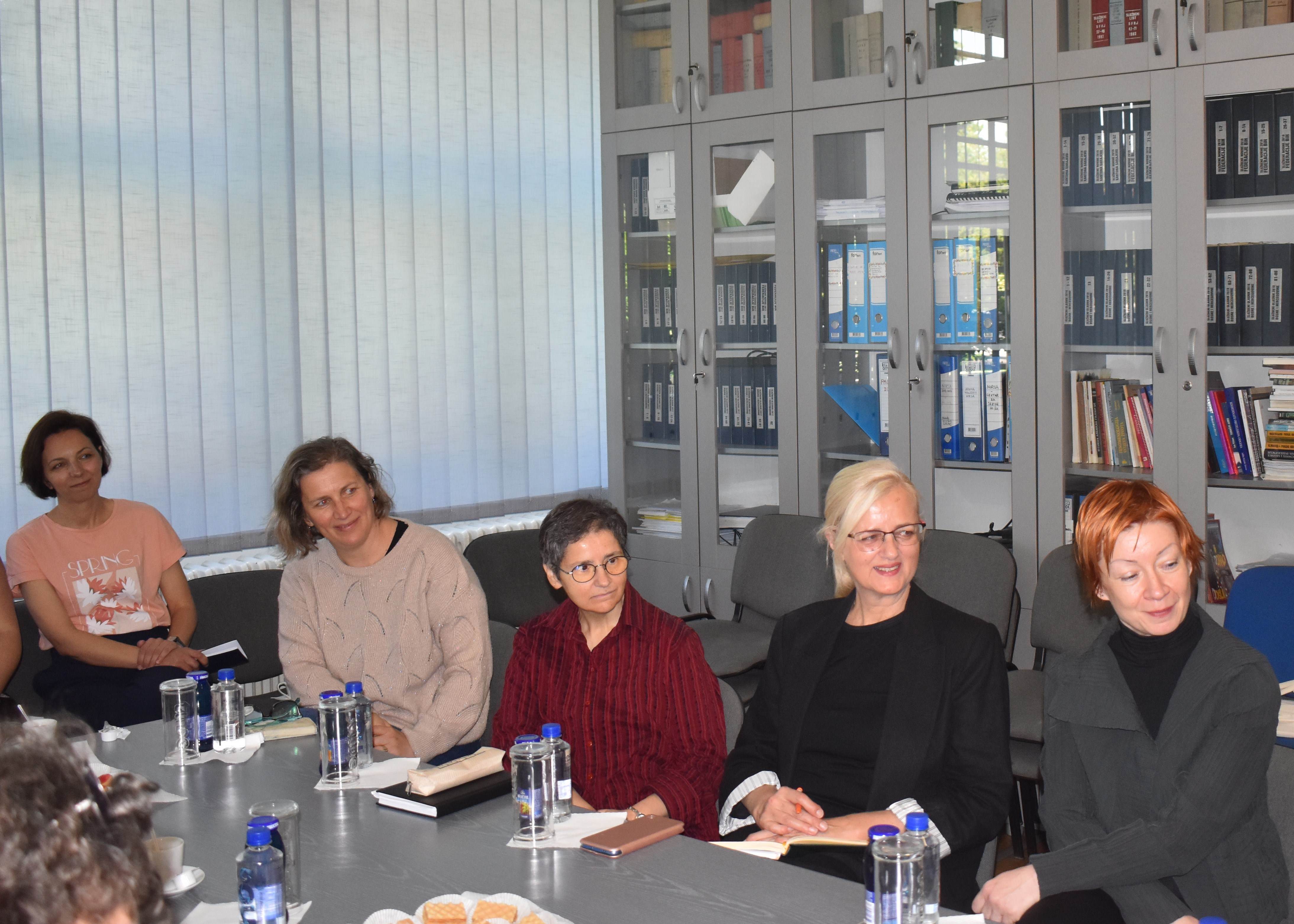 Posjeta delegacije Univerziteta u Poitiersu Filozofskom fakultetu UNSA ... Posjeta delegacije Univerziteta u Poitiersu Filozofskom fakultetu UNSA ...