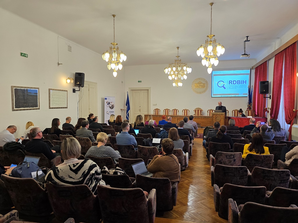 Počeo dvodnevni kick-off sastanak RDBIH projekta na Univerzitetu u Sarajevu | Univerzitet u Sarajevu