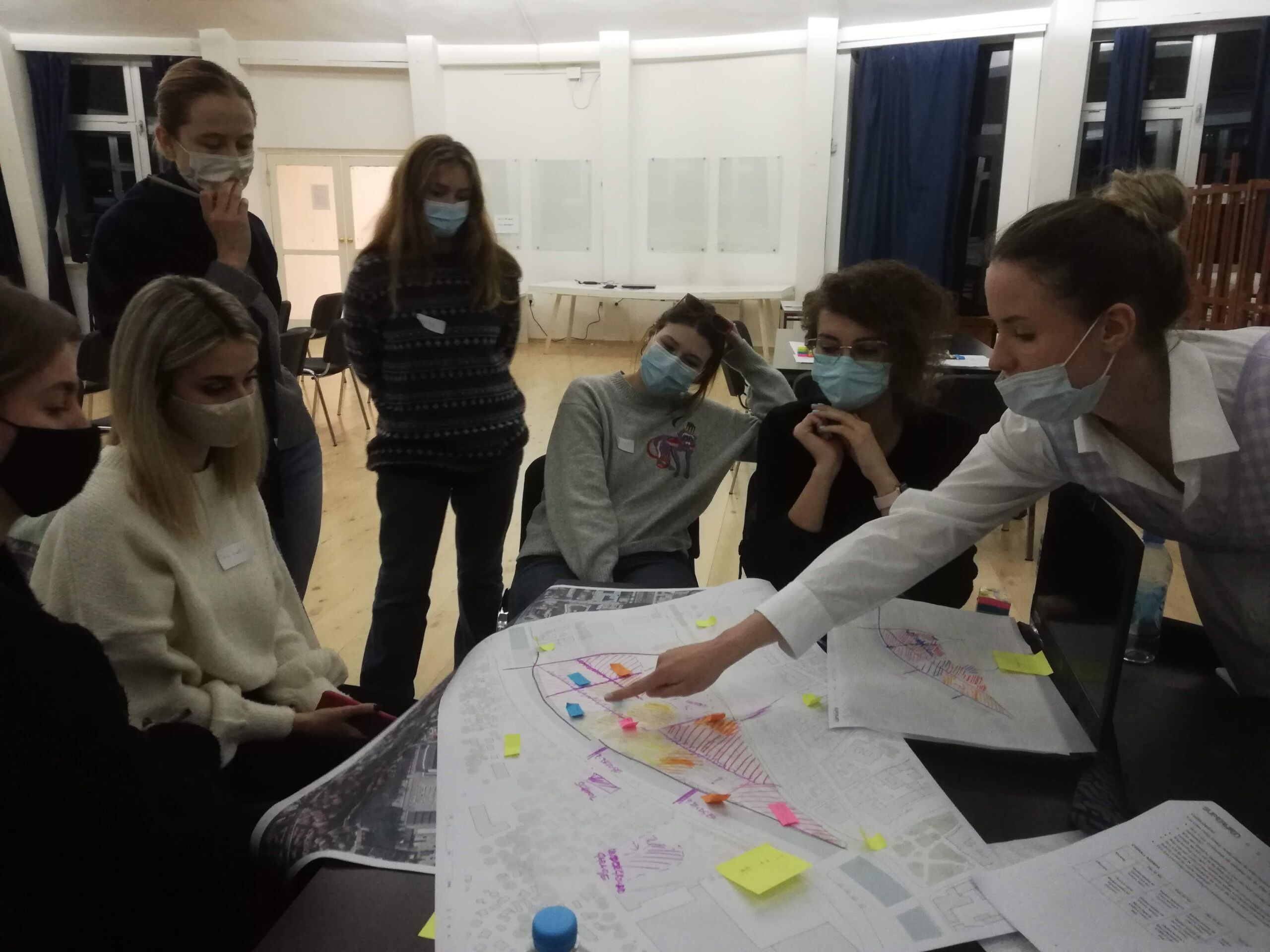 UNSA Faculty of Architecture students participated in the workshop ...