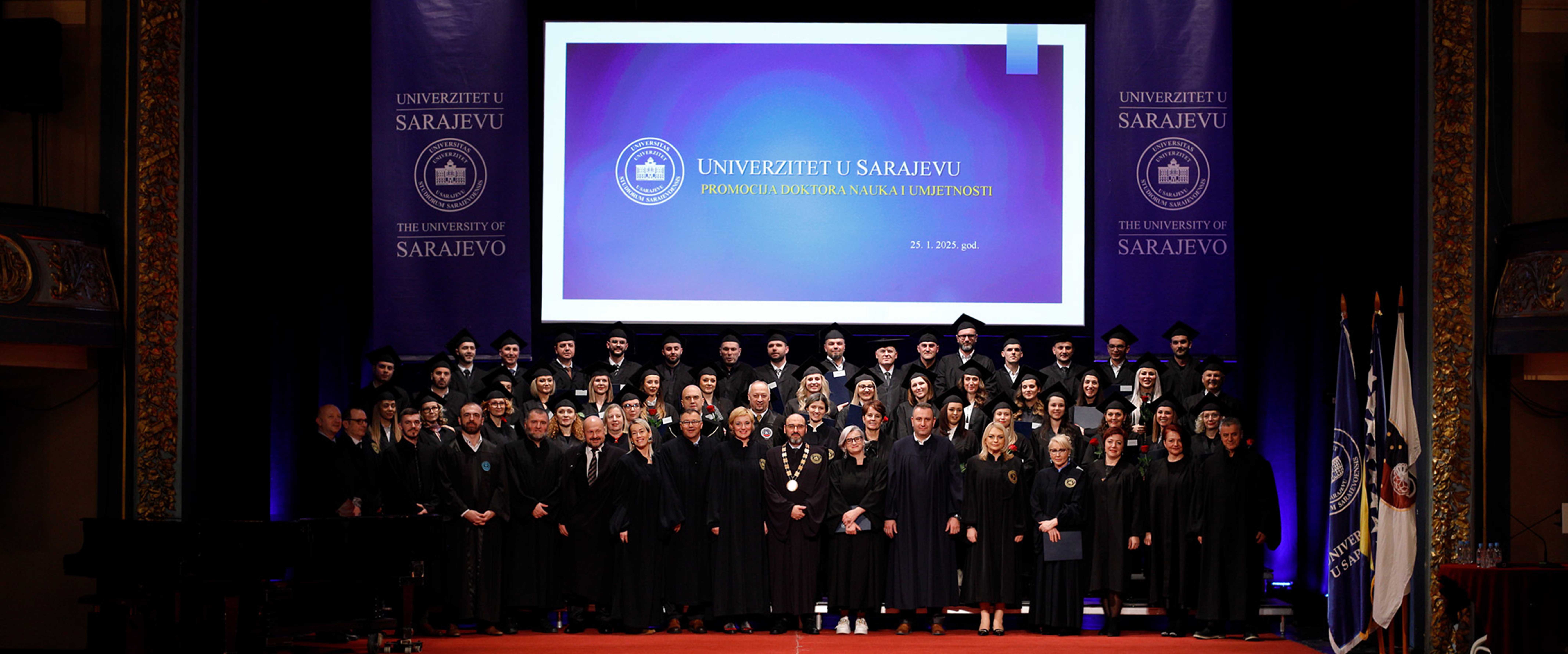 Univerzitet u Sarajevu promovirao 42 doktora nauka | Univerzitet u Sarajevu