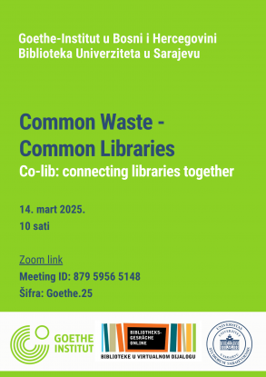 Online predavanje: Common Waste – Common Libraries | Biblioteke u ...